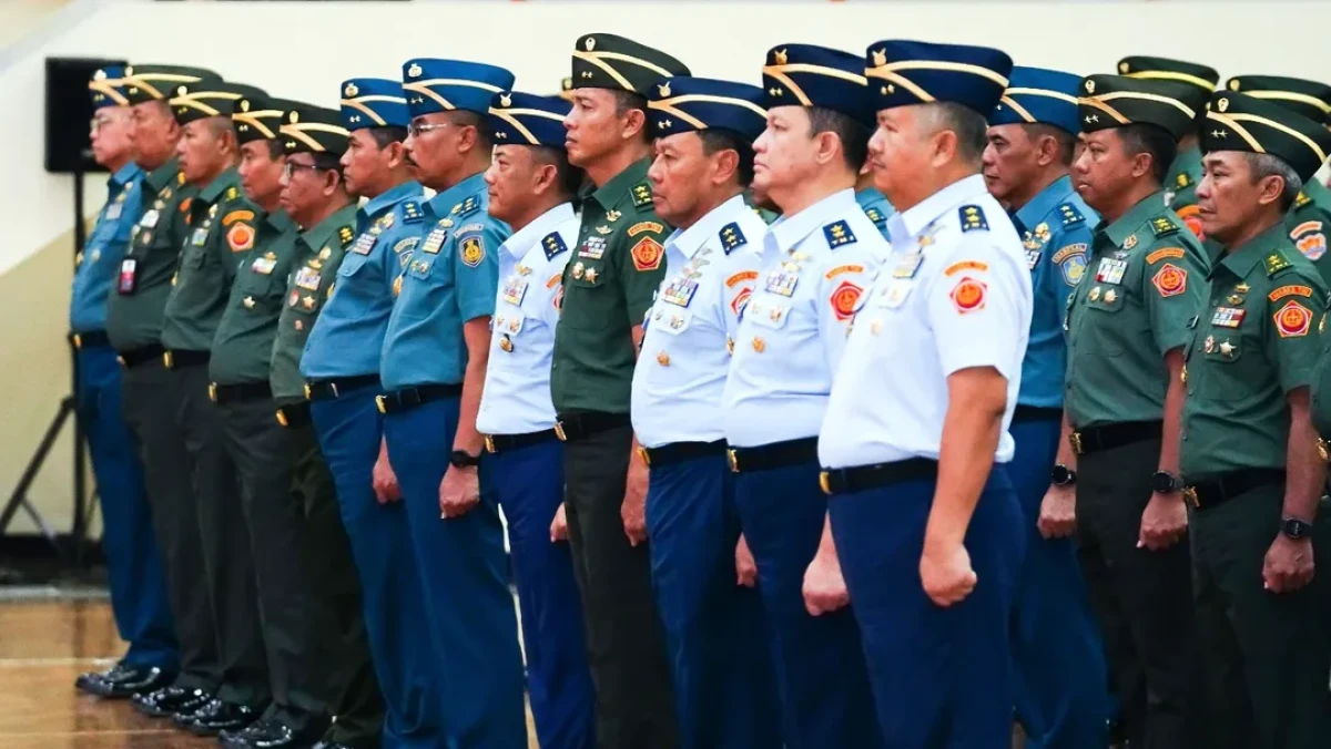 Selamat! 139 Perwira Tinggi TNI 3 Matra Resmi Naik Pangkat | ERAKINI.ID